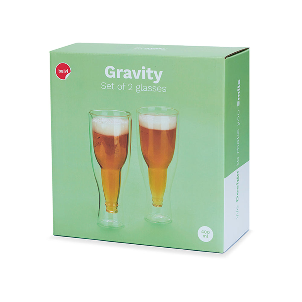 Gravity Beer Glass